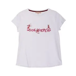 DOLORES PROMESAS Dolores Y Tula T-shirt - White