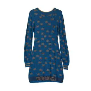 DOLORES PROMESAS Dolores Short Dress - Blue