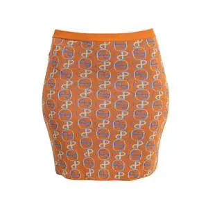 DOLORES PROMESAS Knitted Skirt - Brown