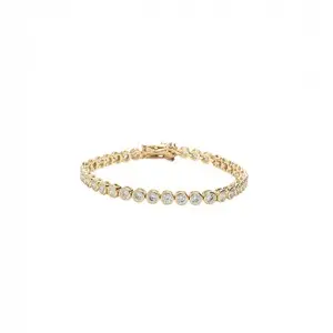 MISS CECILIA Gold / Silver Bubble Tennis Bracelet