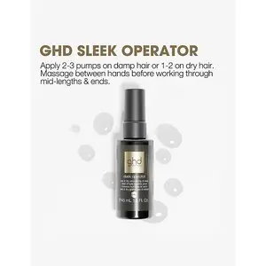 GHD Sleek Operator Wet & Dry Smoothing Oil Elixir 45ml