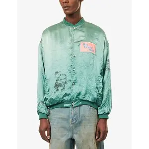 PALY HOLLYWOOD Jims Souvenir Satin Jacket