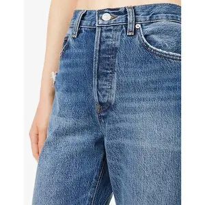 FRAME The Vertical Straight-leg Denim Jeans