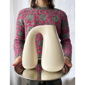 GUSTAF WESTMAN Chunky Earthenware Jug - Cream