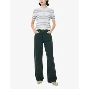 Rag & Bone Logan Wide-leg Denim Jeans