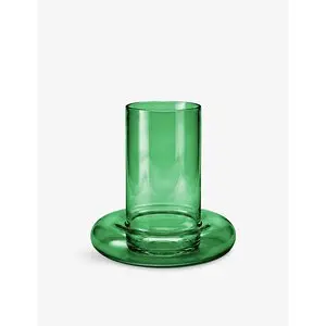 GUSTAF WESTMAN Chunky Mini Glass Vase - Transparent Green