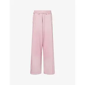 JADED LONDON Striped Wide-leg Cotton Jogging Bottoms - Pink