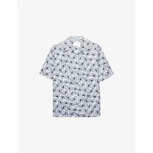 Prada Printed Cotton-blend Bowling Shirt