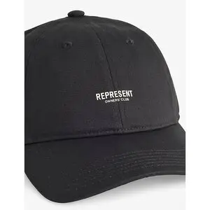 REPRESENT Micro Logo-print Cotton Cap