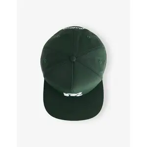 MALBON Brand-embroidered Woven Cap
