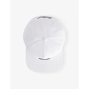 MALBON Brand-embroidered Woven Cap