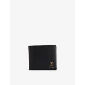 Paul Smith X Manchester United Leather Bi-fold Wallet - Black