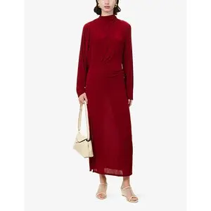Camilla And Marc Ravine Draped Stretch-jersey Midi Dress