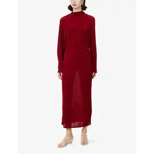 Camilla And Marc Ravine Draped Stretch-jersey Midi Dress