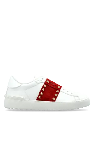 Valentino Garavani Sports Shoes With Studs - White