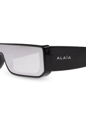 Alaïa Geometric Acetate Sunglasses