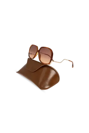 Chloé Octagonal Acetate Sunglasses