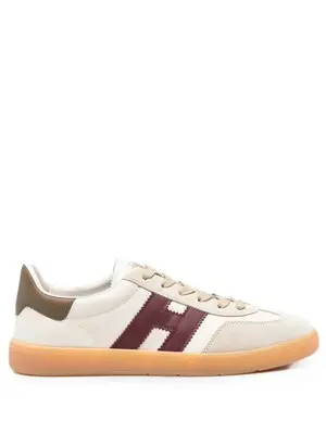 Hogan Sneakers Cool In Smooth Leather And Suede - Multi