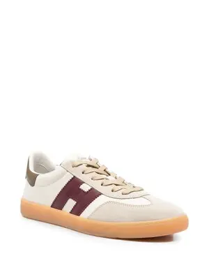Hogan Smooth Leather And Suede Sneakers - Multi