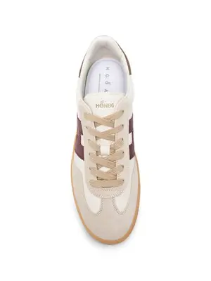 Hogan Smooth Leather And Suede Sneakers - Multi