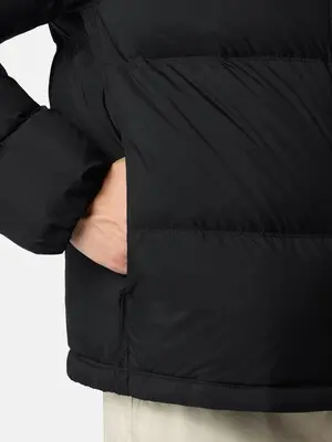 Stone Island Ripstop Down Jacket With Removable Hood