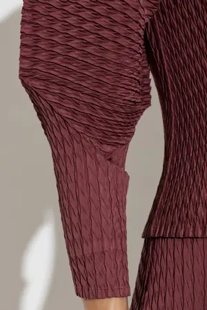 Issey Miyake Pleated Cardigan