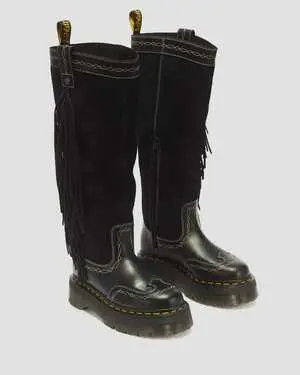 Dr. Martens Desert Rodeo Quad Hi Leather & Suede Boots