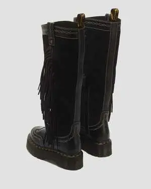 Dr. Martens Desert Rodeo Quad Hi Leather & Suede Boots