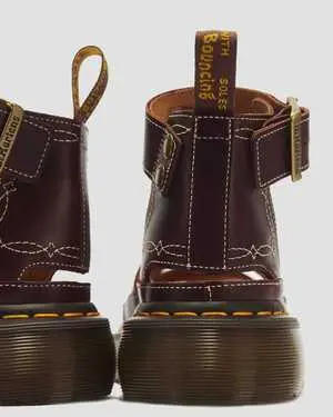 Dr. Martens Clarissa Ii Quad Desert Rodeo Classic Pull Up Leather Sandals