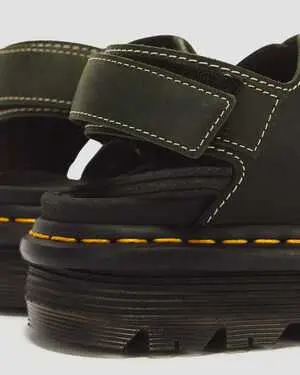 Dr. Martens Zebzag Crazy Horse Leather Sandals