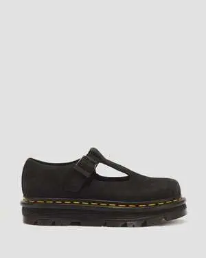 Dr. Martens Zebzag Milled Nubuck Mary Jane Shoes