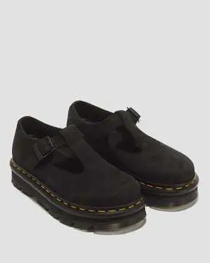 Dr. Martens Zebzag Milled Nubuck Mary Jane Shoes
