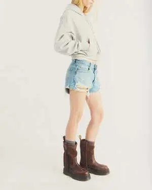 Dr. Martens Desert Rodeo Quad Mid Leather & Suede Boots