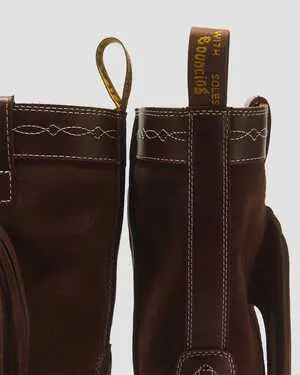 Dr. Martens Desert Rodeo Quad Mid Leather & Suede Boots