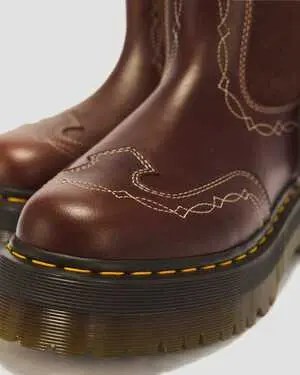 Dr. Martens Desert Rodeo Quad Mid Leather & Suede Boots