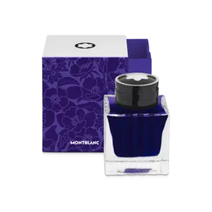 Montblanc Ink Bottle, Writers Edition Homage To Bram Stoker - Purple