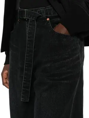 Sacai Wide-leg Denim Jeans