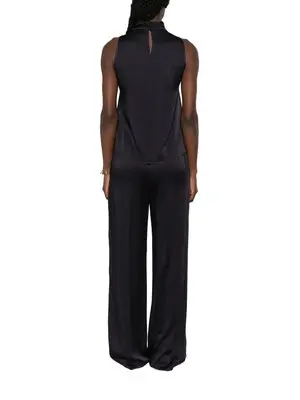 FORTE_FORTE Satin Turtle-neck Top