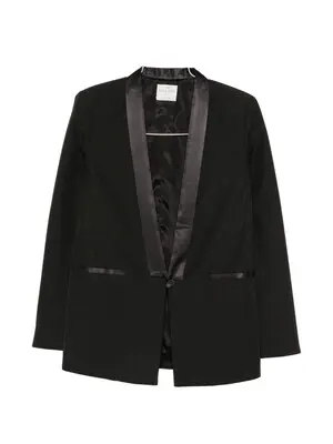FORTE_FORTE Wool Blend Smoking Jacket