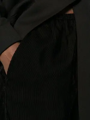 FORTE_FORTE Velvet Flared Trousers