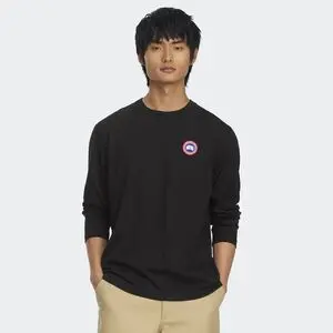 Canada Goose Vantage Long Sleeve T-shirt - Black