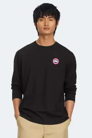 Canada Goose Vantage Long Sleeve T-shirt - Black
