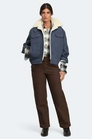 Canada Goose Ash Lightweight Bomber - Dusk Blue/bone