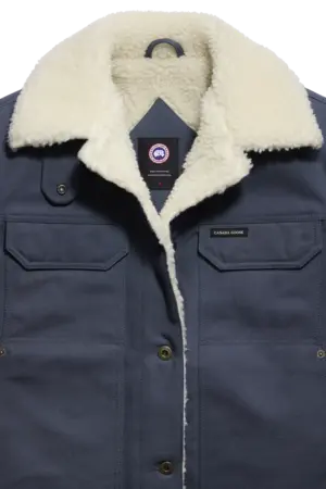 Canada Goose Ash Lightweight Bomber - Dusk Blue/bone