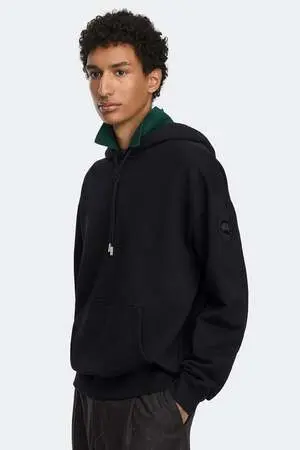 Canada Goose Rove Relaxed Hoodie Tonal Disc - Black
