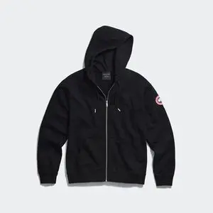Canada Goose Loon Full Zip Hoodie - Black
