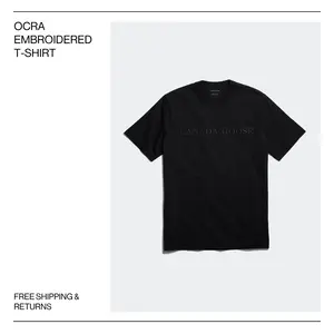 Canada Goose Ocra Embroidered T-shirt - Black