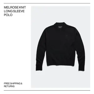Canada Goose Melrose Knit Long Sleeve Polo