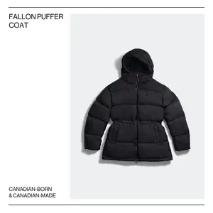 Canada Goose Fallon Puffer Coat - Black