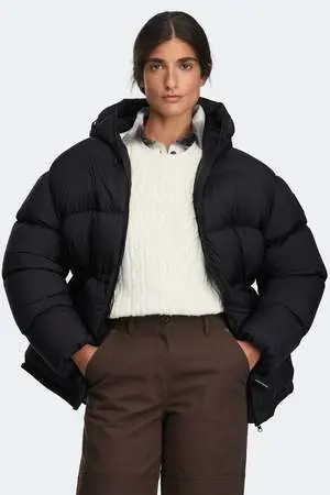 Canada Goose Fallon Puffer Coat - Black